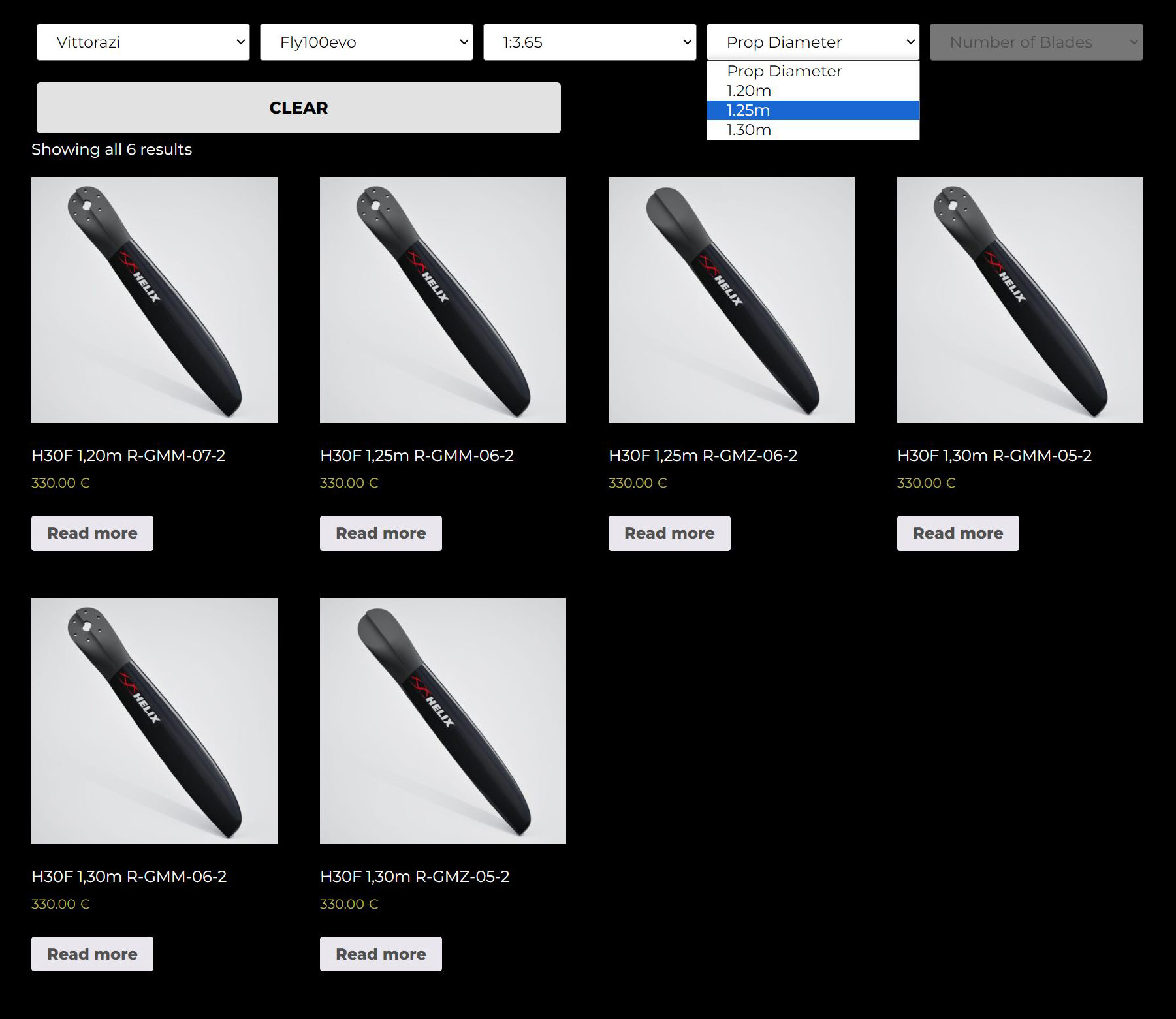 Helix Propellers Shop - Helix Propellers - Prop Shop